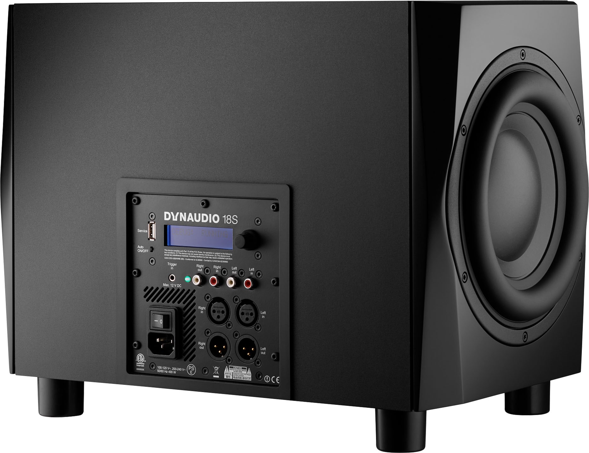 DYNAUDIO 18S BLACK